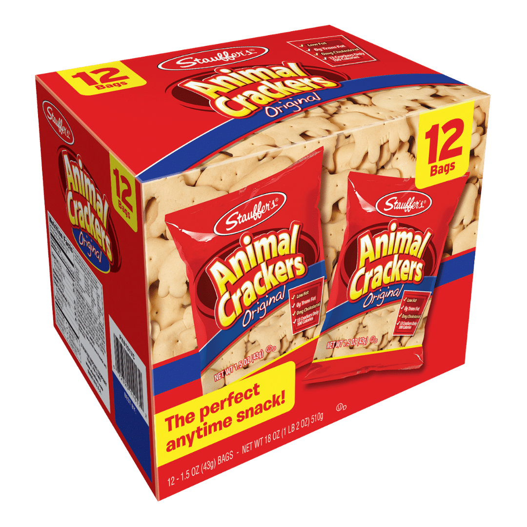 Stauffer's Animal Crackers Original 12pk 1.5oz Multipack – Meiji America
