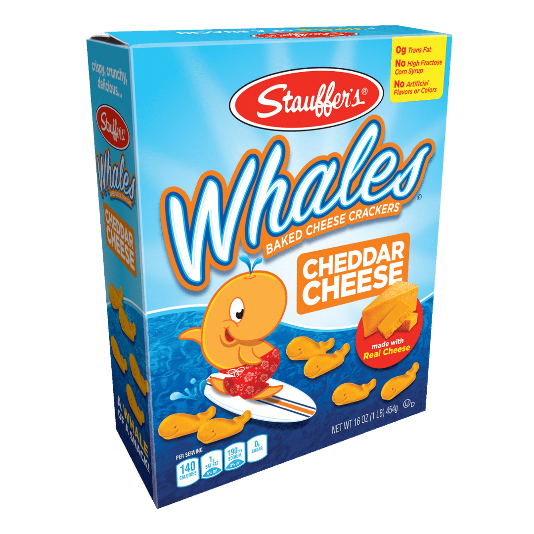 Stauffer's Whales Cheddar 16oz Box – Meiji America