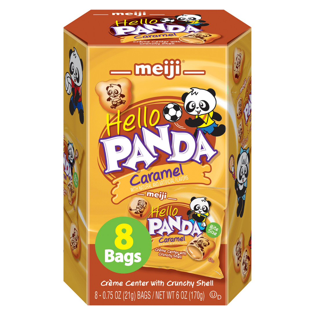 Meiji Hello Panda Caramel 8pk 0.75oz Multipack – Meiji America