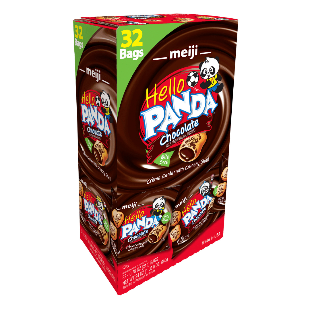 Meiji Hello Panda Chocolate 32pk 0.75oz Multipack – Meiji America