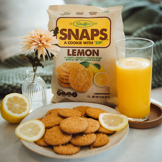 Stauffer's SNAPS Lemon 14oz Bag – Meiji America