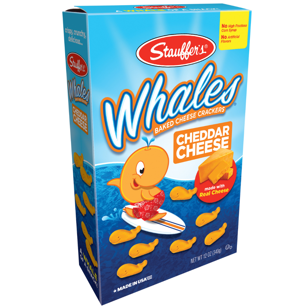 Stauffer's Whales Cheddar 12oz Box – Meiji America